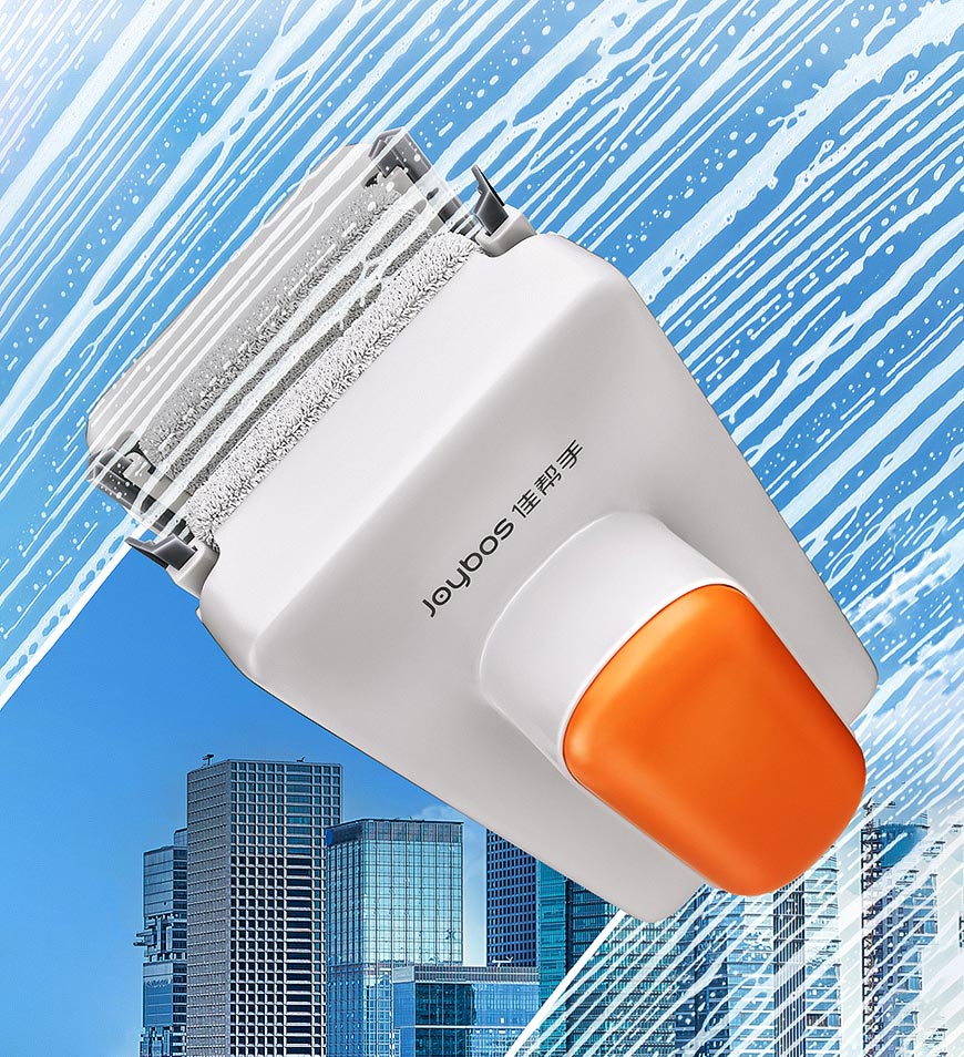 Joybos® Rechteckiger doppelseitiger magnetischer Fensterreiniger Z66 ...